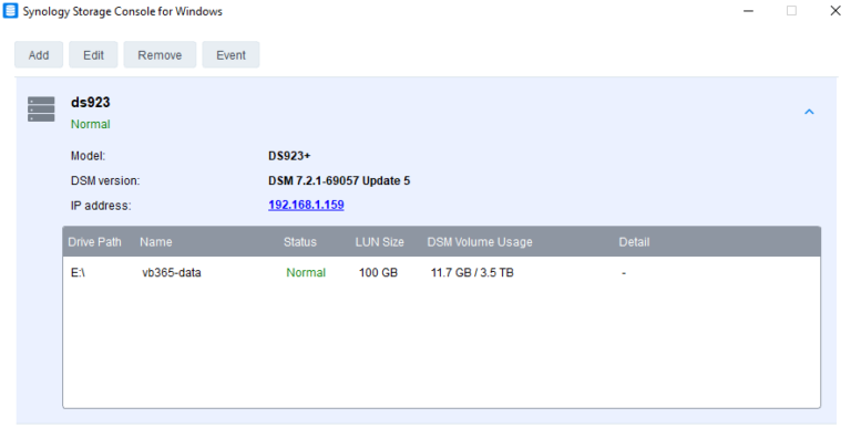 Immutability with Veeam 365 backups and Synology – Tim's Tech Thoughts